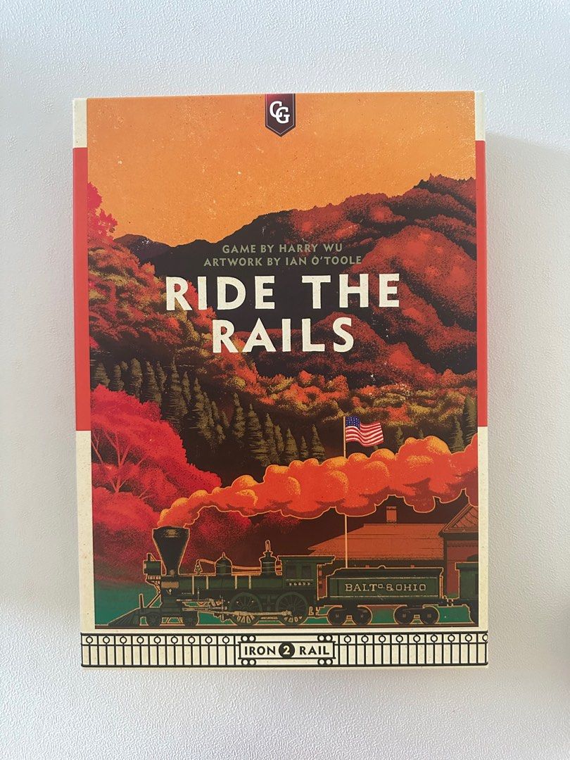 Ride the Rails board game, Hobbies & Toys, Toys & Games on Carousell