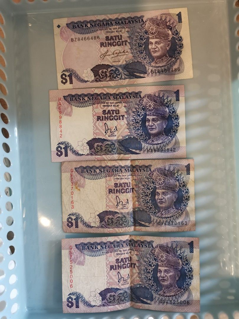 RM 1 old notes, and RM2 note, Hobbies & Toys, Collectibles ...