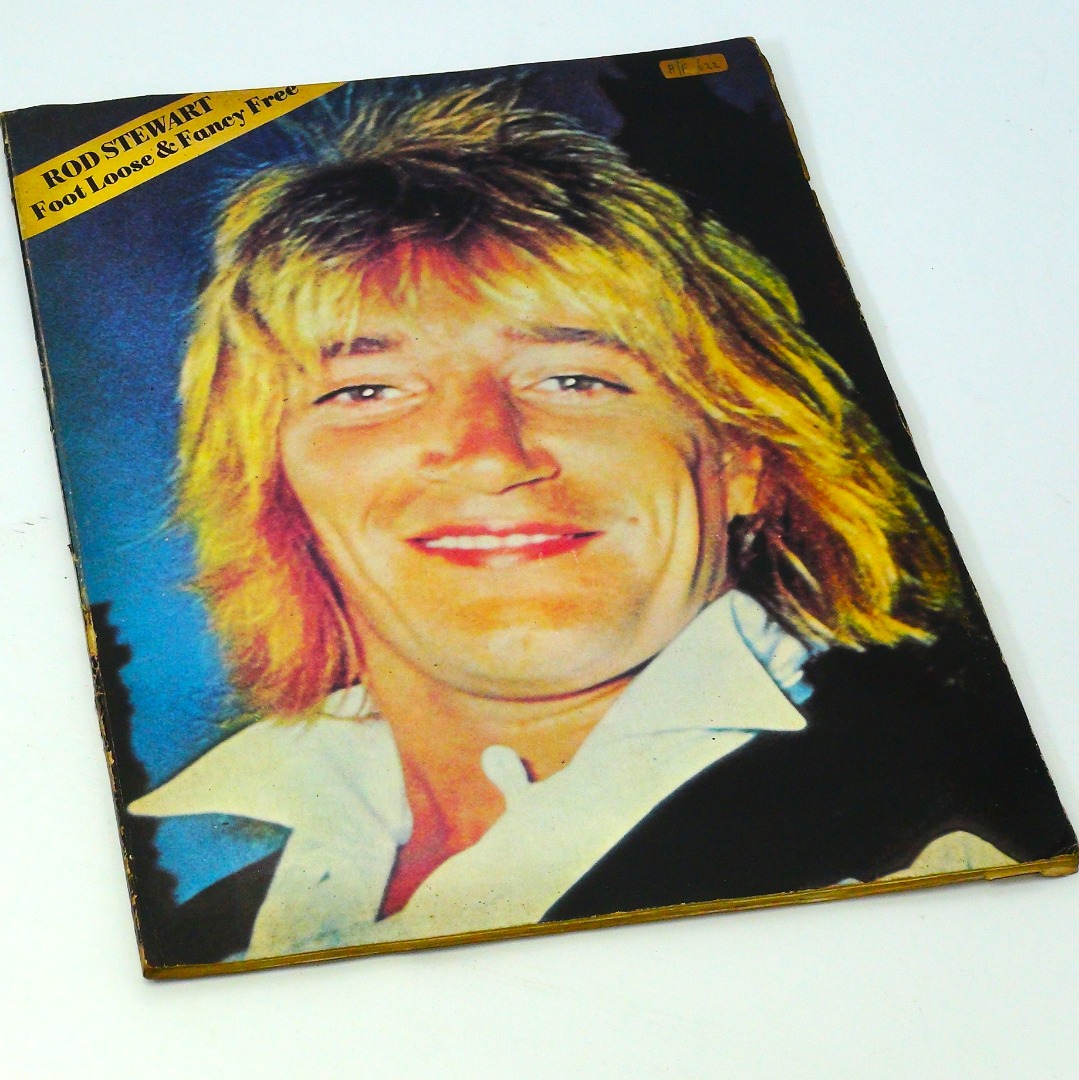 Rod Steward piano, guitar, song book, Hobbies & Toys, Music & Media ...