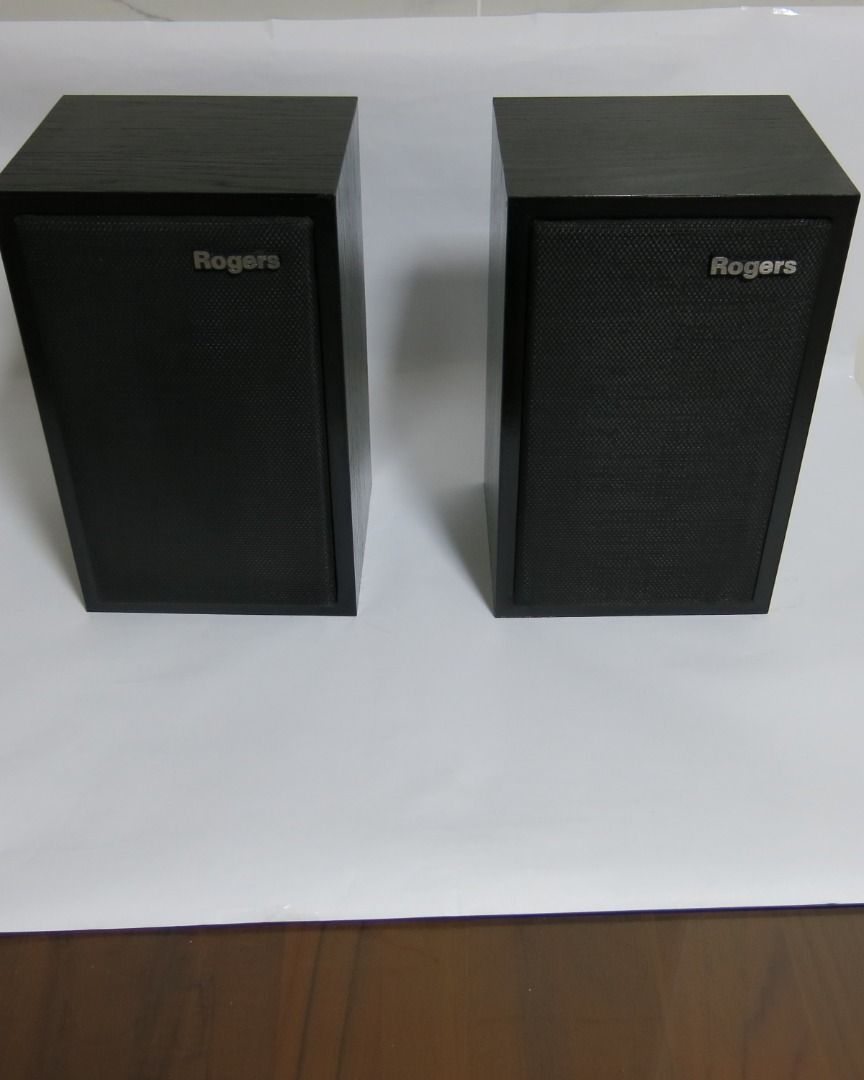 Rogers LS3/5A 11 ohm Bookshelf Loudspeaker ( Colour: Black Ash), Audio ...