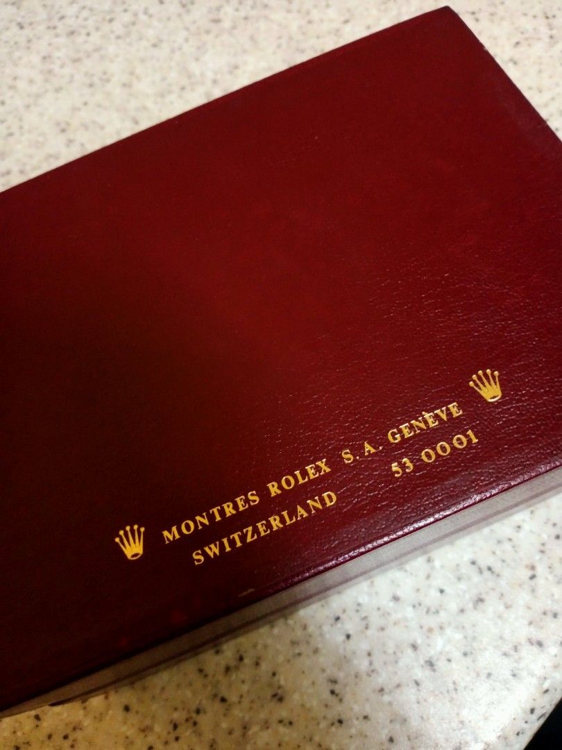 Rolex box vintage 70s, Hobbies & Toys, Collectibles & Memorabilia ...