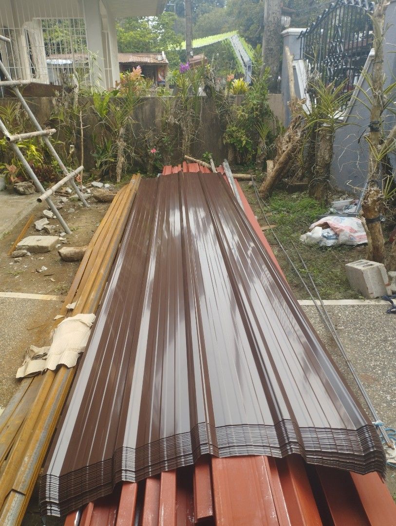 Roofing Longspan Ribtype Multirib, Furniture & Home Living, Home ...