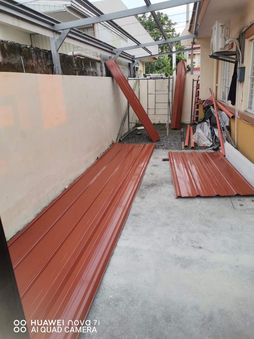 Roofing Longspan Ribtype Multirib, Furniture & Home Living, Home ...