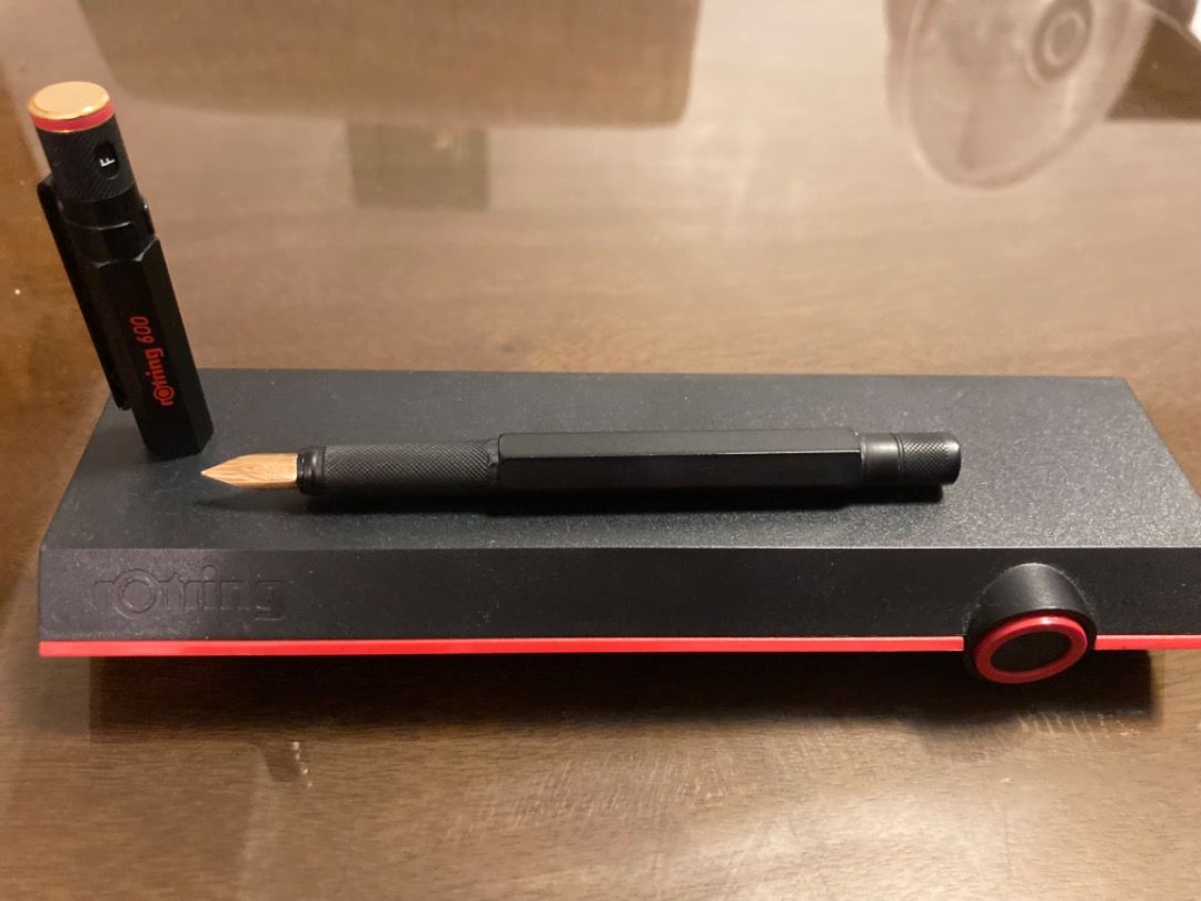 rOtring 600 Fountain Pen 18k Nib, Hobbies & Toys, Stationary & Craft ...