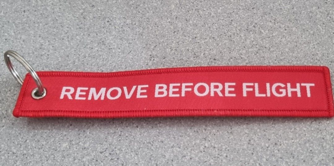 RSAF Keychain- remove before flight tag, Hobbies & Toys, Memorabilia ...