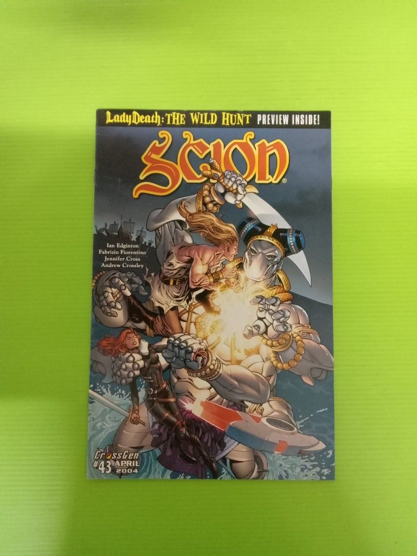 Scarce Issue ! Scion #43 ( Luke Ross/Jason Keith/John Dell - Cover Art ...