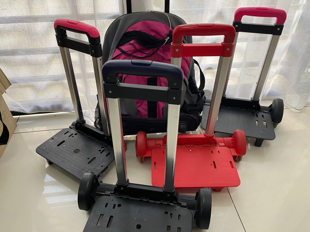 School bag stroller, Hobbies & Toys, Stationery & Craft, Stationery ...