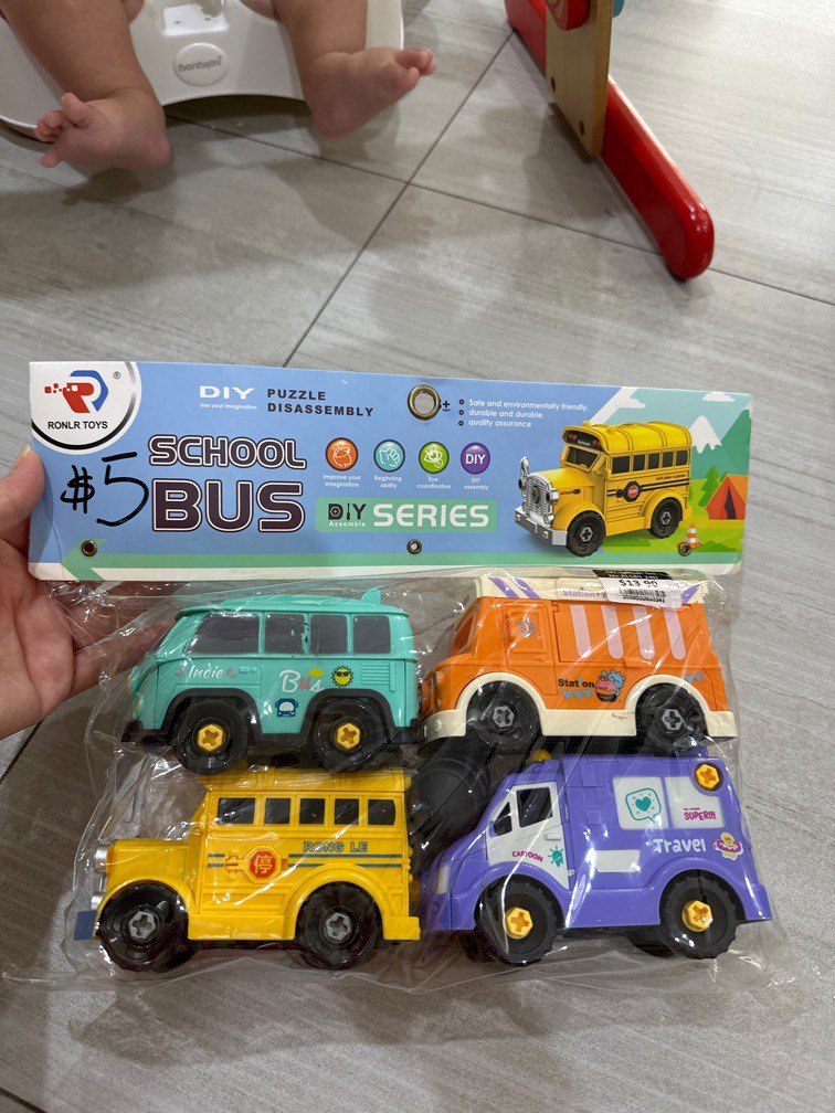 School bus toys, Hobbies & Toys, Toys & Games on Carousell