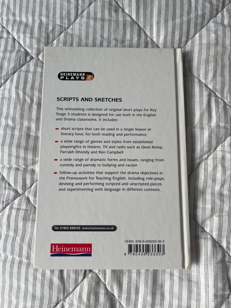 Scripts and Sketches, Hobbies & Toys, Books & Magazines, Textbooks on ...