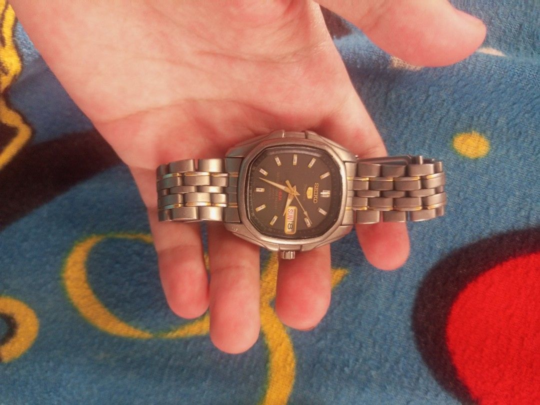 Seiko 5 Titanium, Men's Fashion, Watches & Accessories, Watches on Carousell