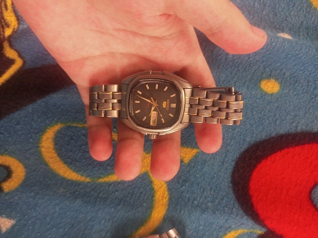 Seiko 5 Titanium, Men's Fashion, Watches & Accessories, Watches on Carousell
