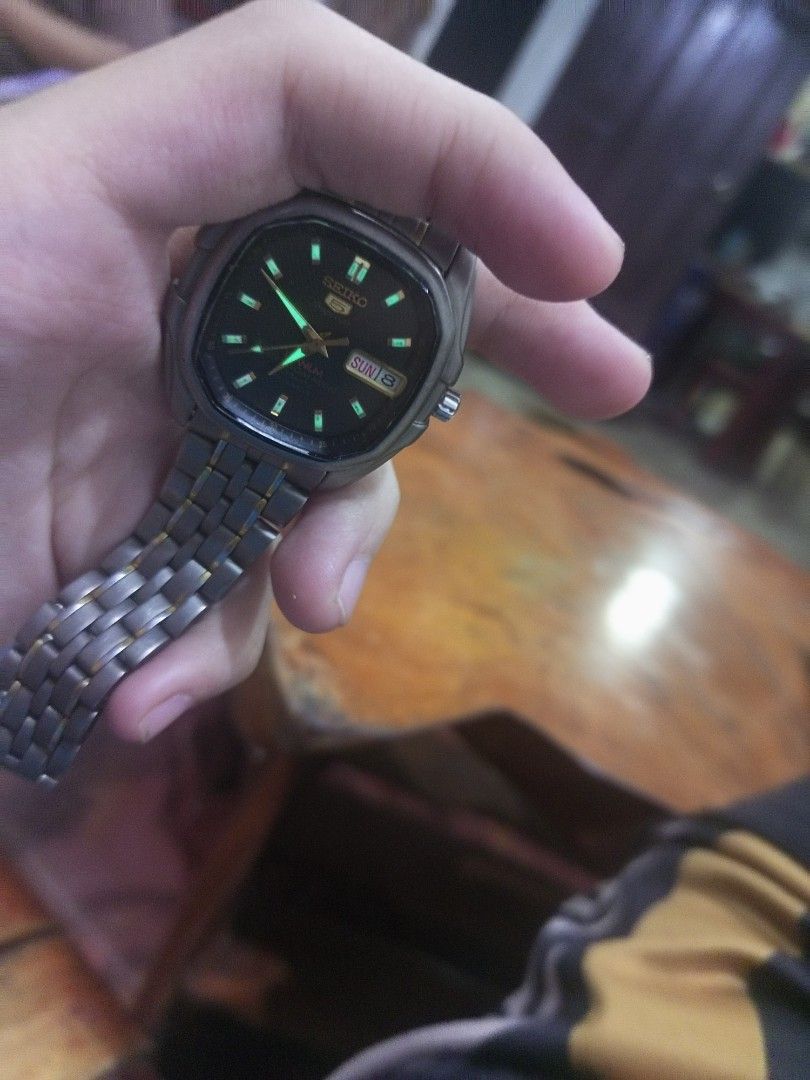 Seiko 5 Titanium, Men's Fashion, Watches & Accessories, Watches on Carousell