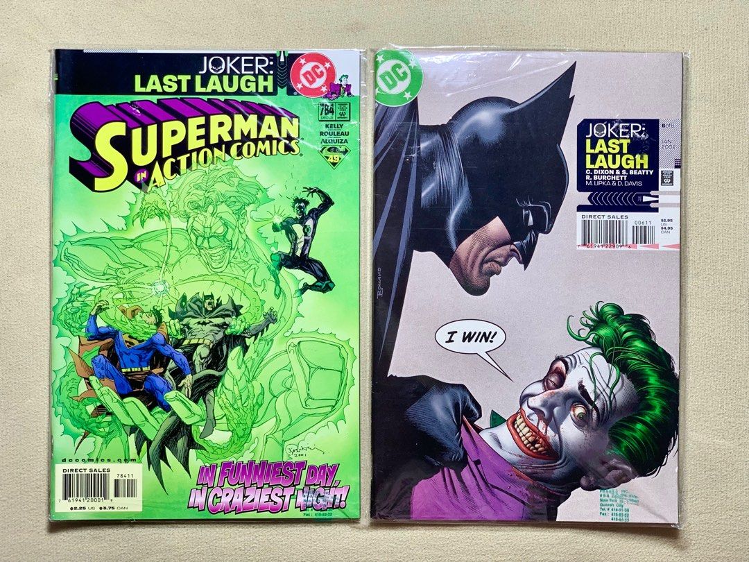 SET - Joker : Last Laugh 22 issues DC Comics 2001 Jim Lee Tim Sale Bill ...