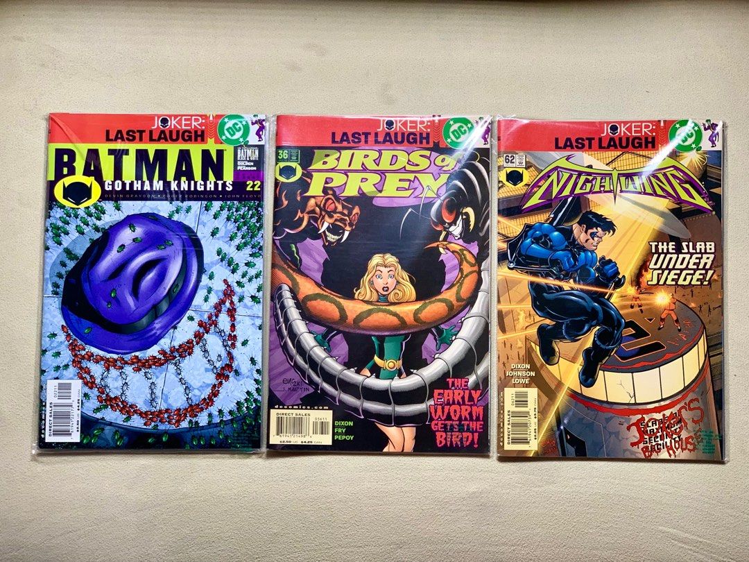 SET - Joker : Last Laugh 22 issues DC Comics 2001 Jim Lee Tim Sale Bill ...