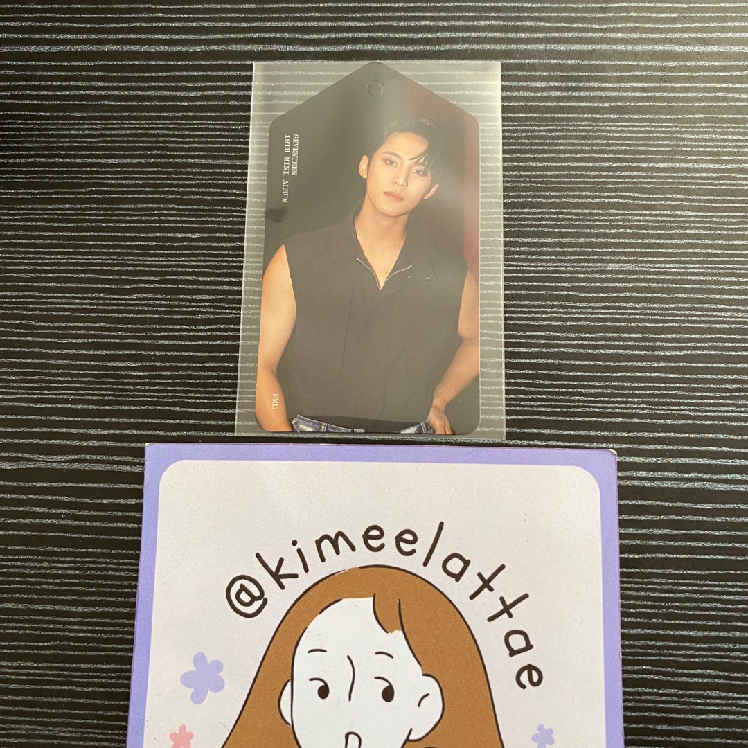 SEVENTEEN SVT MINGYU FML DELUXE BOOKMARK, Hobbies & Toys, Memorabilia ...