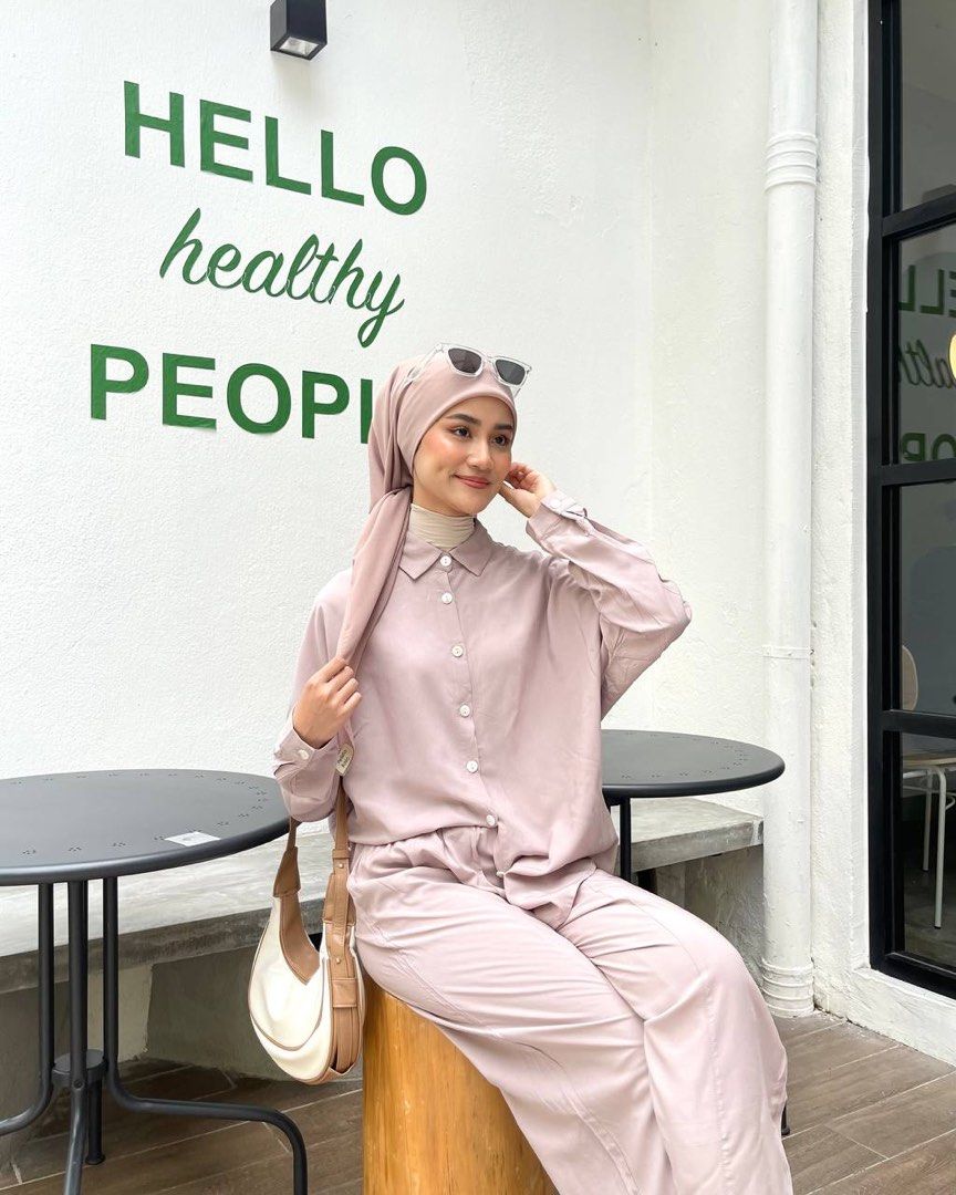 Seyra Set in Iron Grey, Women's Fashion, Dresses & Sets, Sets or ...