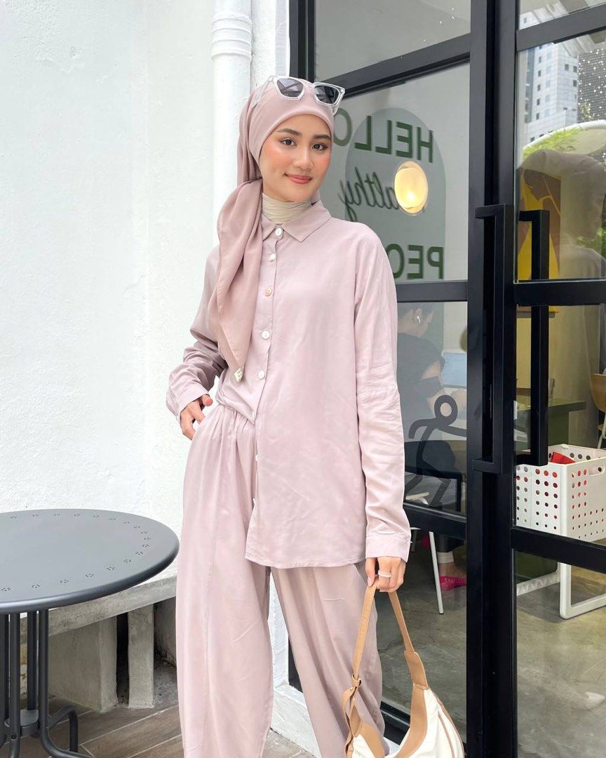 Seyra Set in Iron Grey, Women's Fashion, Dresses & Sets, Sets or ...