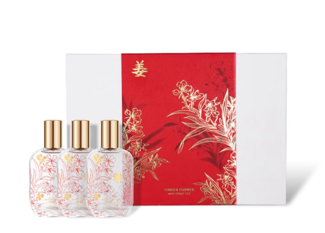 Shanghai Tang Ginger Flower Mini Room Spray Set, Beauty & Personal Care, Fragrance & Deodorants ...