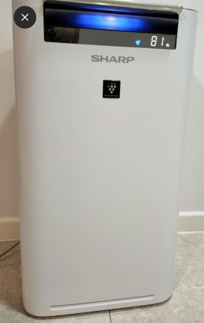 Sharp KC-G60E-W Humidity Air Purifier, TV & Home Appliances, Air ...