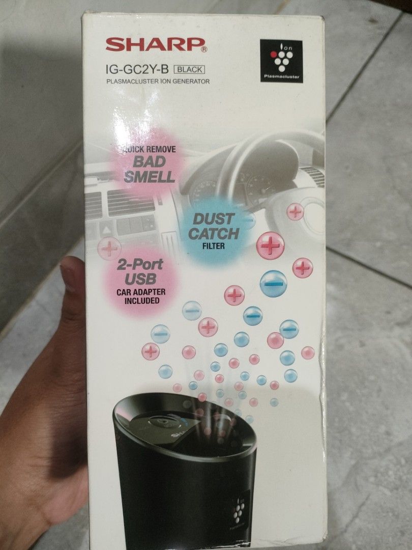 Sharp Plasmacluster Ion Generator IG-GC2Y-B, Elektronik, Lainnya di ...