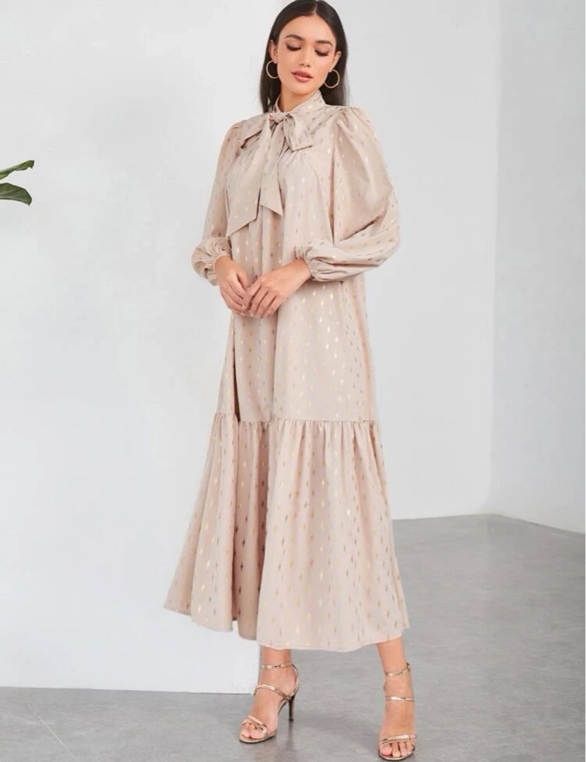 SHEIN Long Dress, Women's Fashion, Dresses & Sets, Dresses on Carousell