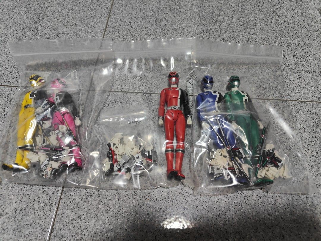SHF SH Figuarts Power Rangers SPD Super Sentai Dekaranger Full Team ...