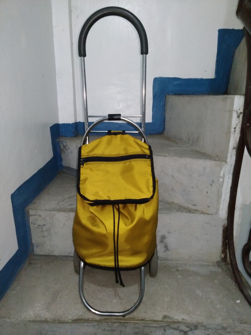 Shinwa Heavy Duty Market Metal Aluminum Stainless Pet or School Trolley ...