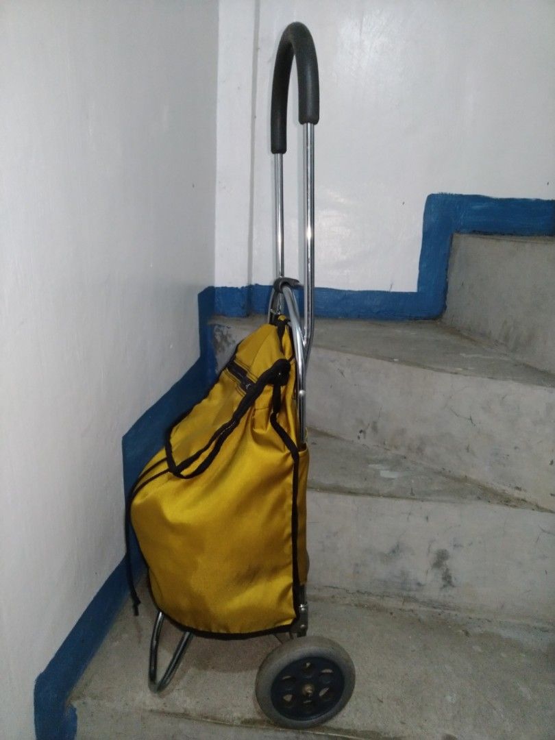 Shinwa Heavy Duty Market Metal Aluminum Stainless Pet or School Trolley ...