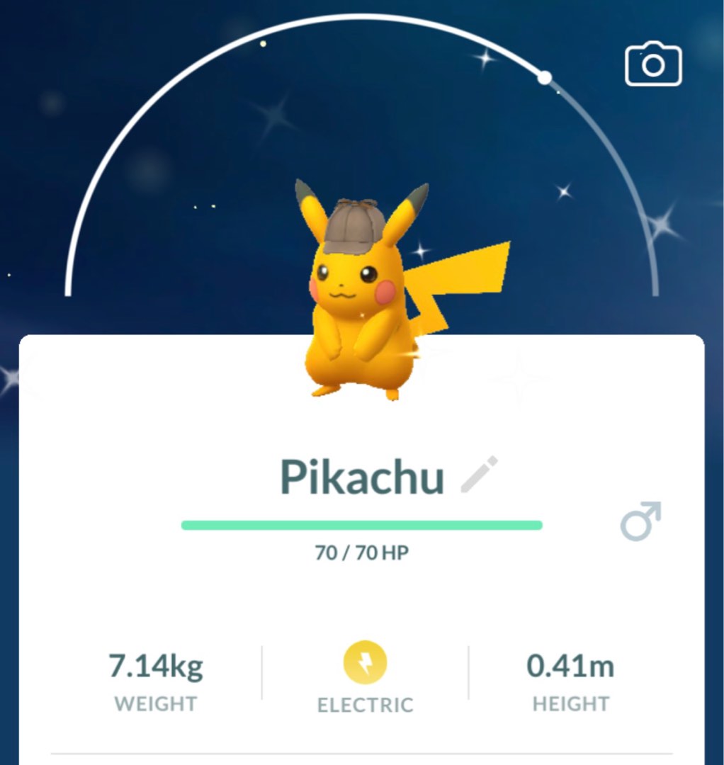 Shiny pikachu detective hat, shiny pikachu world championship WCS ...