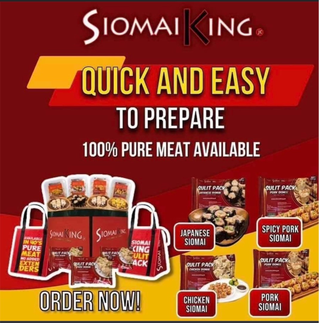Siomai King Sulit Packs 40pcs, Food & Drinks, Other Food & Drinks on Carousell