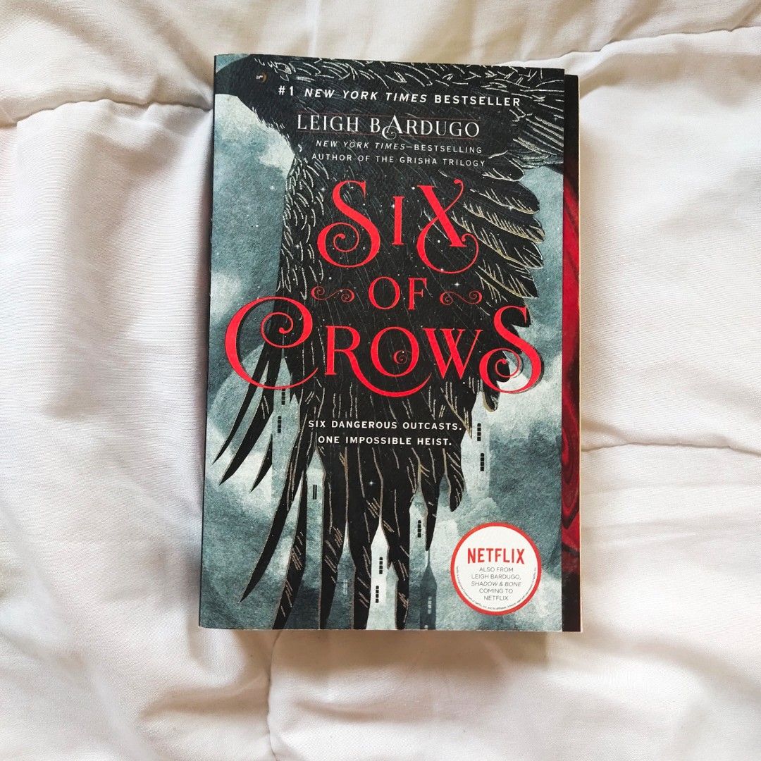 Six Of Crows novel book, Hobbies & Toys, Books & Magazines, Storybooks ...