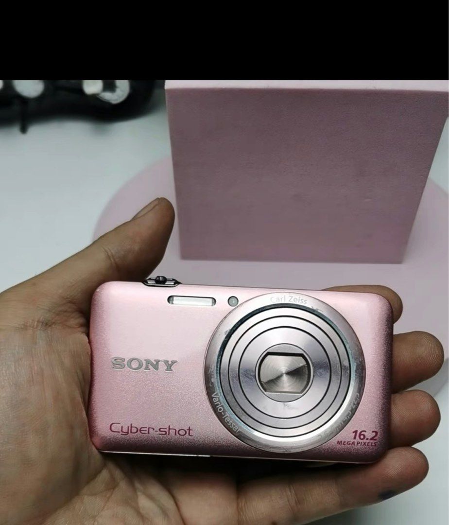 sony pink cybershot WX7, Photography, Cameras on Carousell