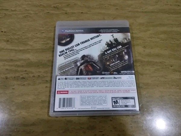 Sony PS3 - Sniper Elite Region 1, Video Game, Game di Carousell
