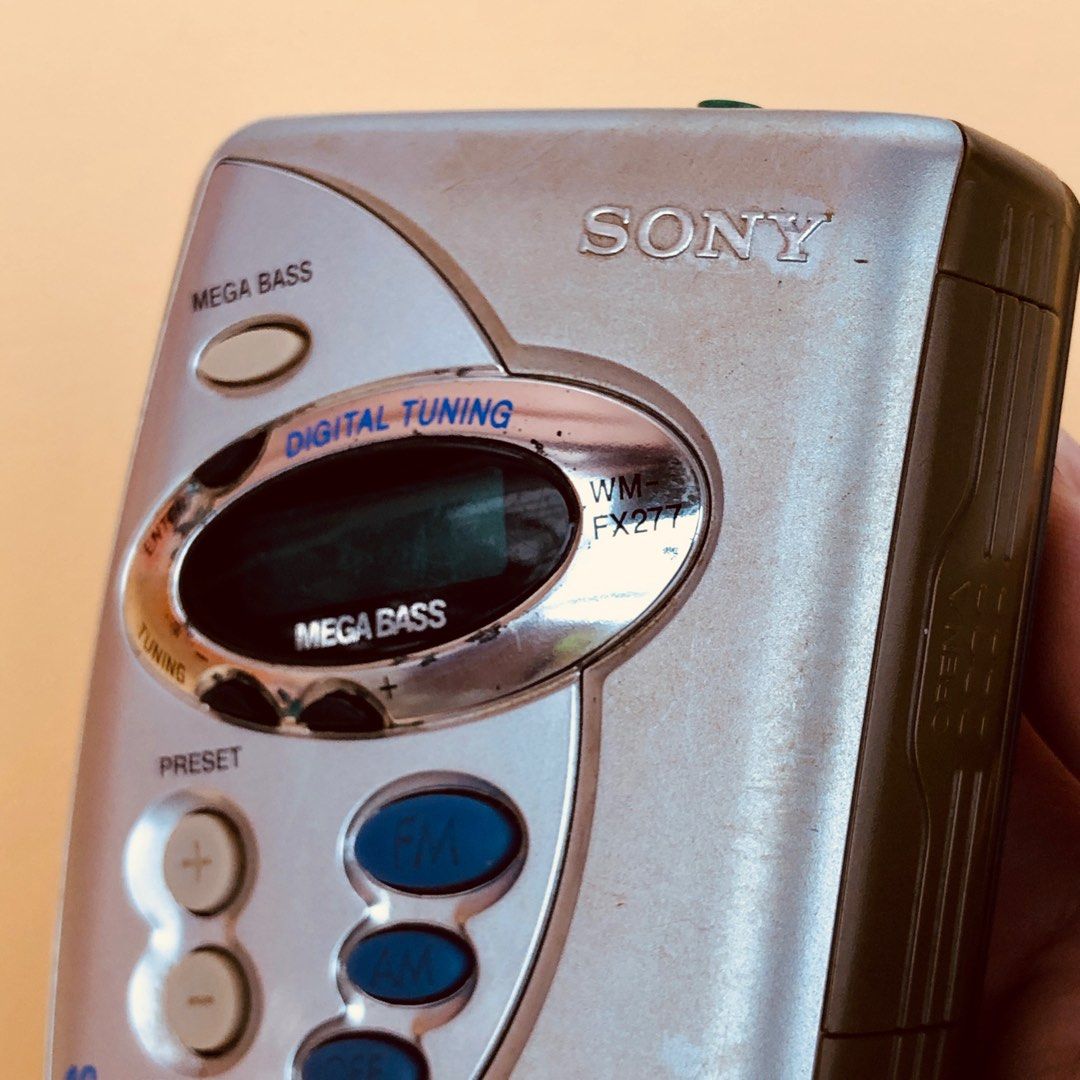 Sony Walkman FM-AM radio tuner and Cassette player WM-FX-277, Audio ...
