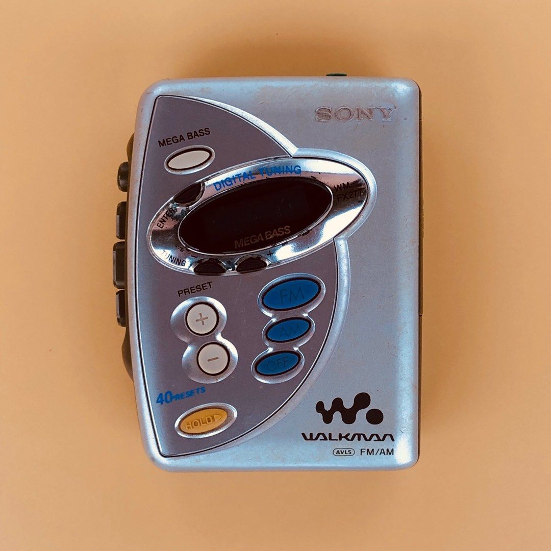 Sony Walkman FM-AM radio tuner and Cassette player WM-FX-277, Audio ...