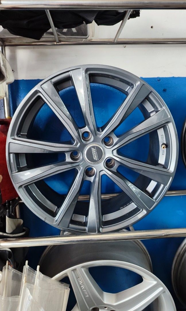 Sport Rim 18x8jj ET43 5x114.3, Car Accessories, Tyres & Rims on Carousell