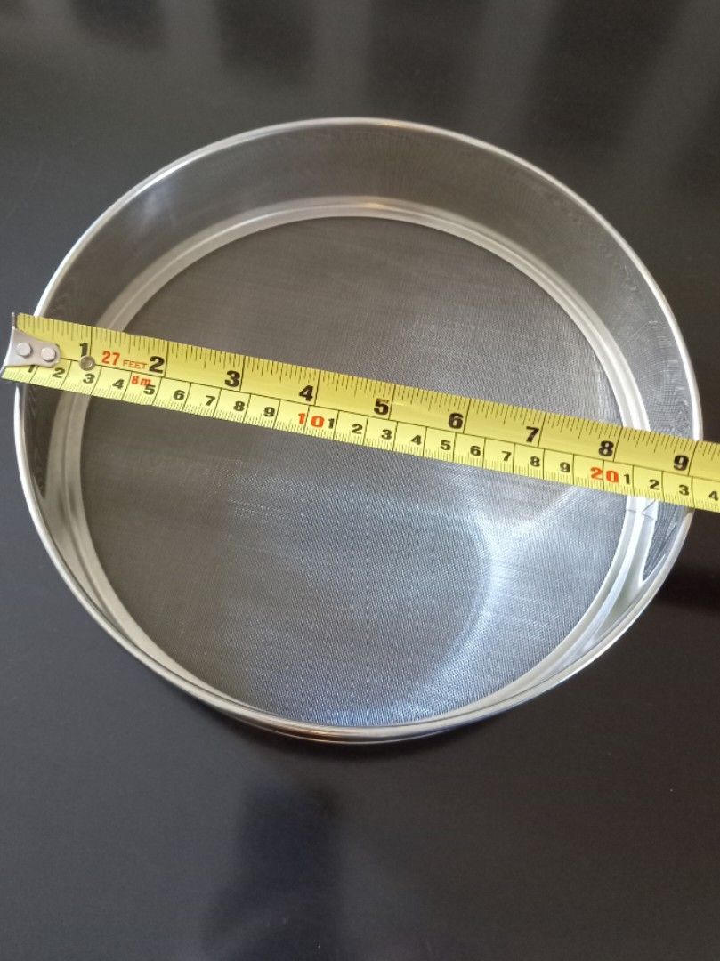 Stainless steel sieve 23.5cm, Furniture & Home Living, Kitchenware ...