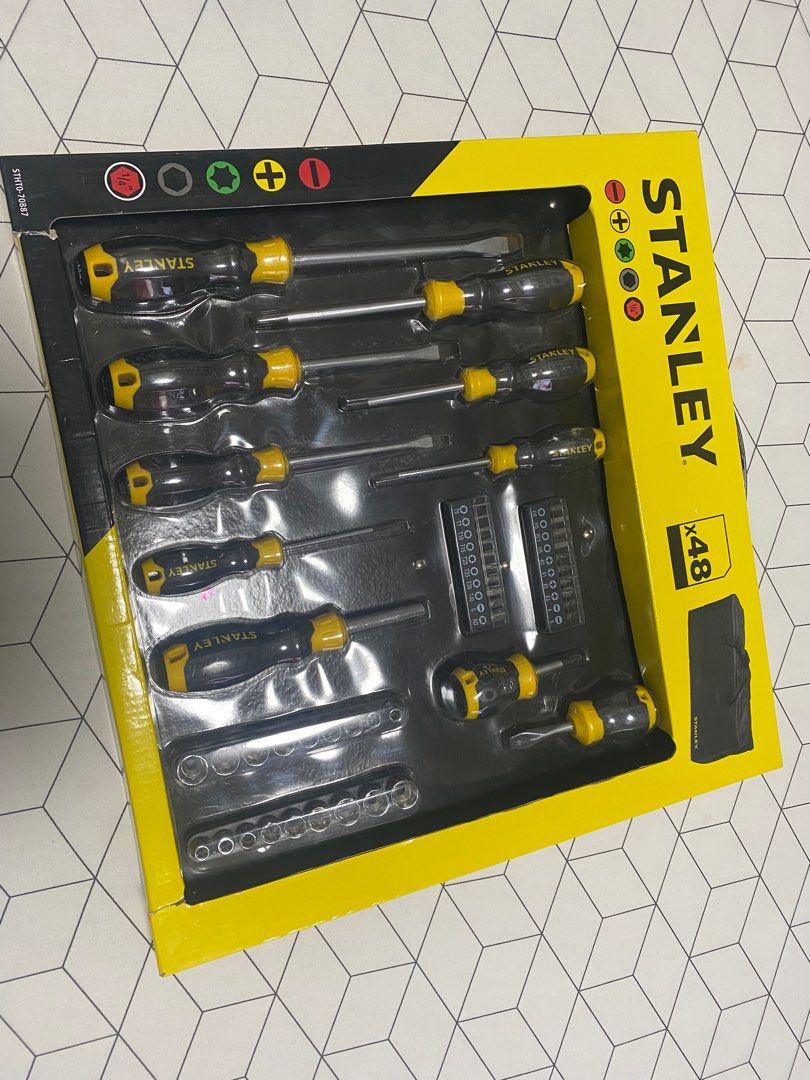 Stanley Screwdriver set, Commercial & Industrial, Construction Tools ...