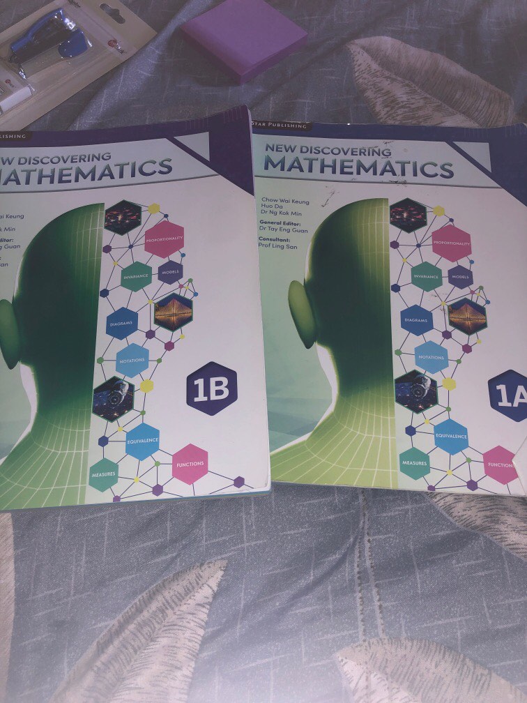 Star publishing Maths 1A and 1B textbook secondary 1, Hobbies & Toys, Books & Magazines ...