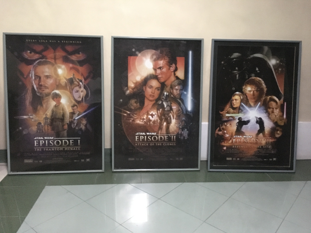 Star Wars - Set of Six Framed Posters , Hobbies & Toys, Memorabilia ...
