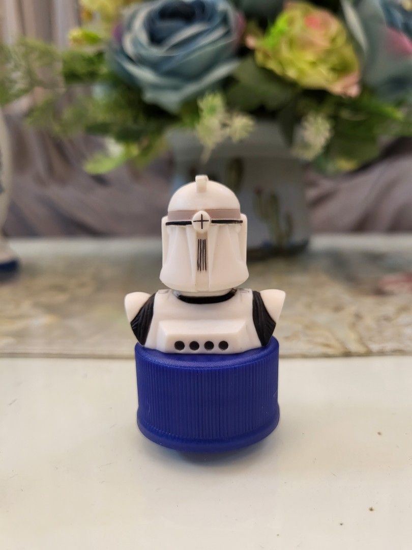 Star Wars Pepsi Bottle Caps Collection Clone Trooper Head Display ...