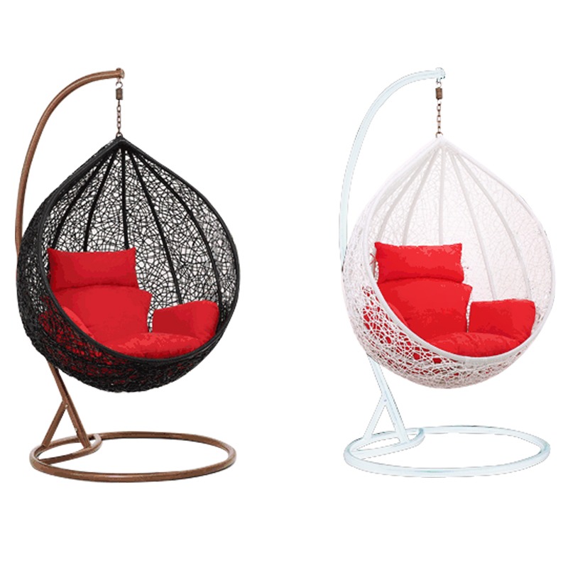 STOCK Swing Chair with Cushion PE Rattan Chair COD+Free delivery ...