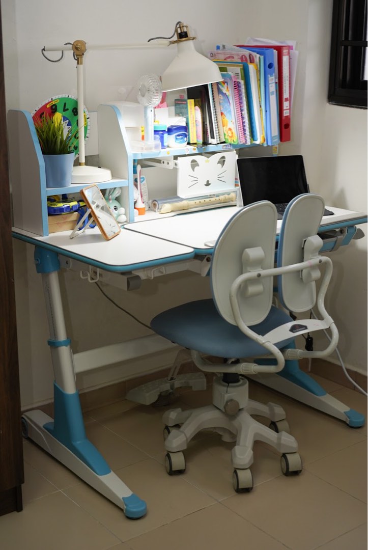 Study table and chair, Furniture & Home Living, Furniture, Tables ...