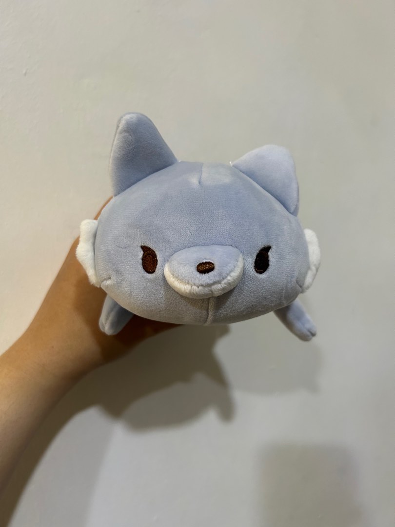 Super cute and soft mochi type! Authentic Yell Japan blue fox fun claw ...
