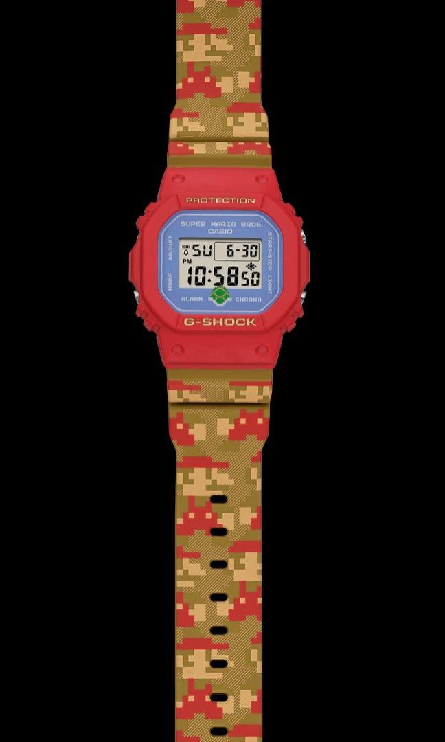 Super Mario Gshock New, Men's Fashion, Watches & Accessories, Watches ...