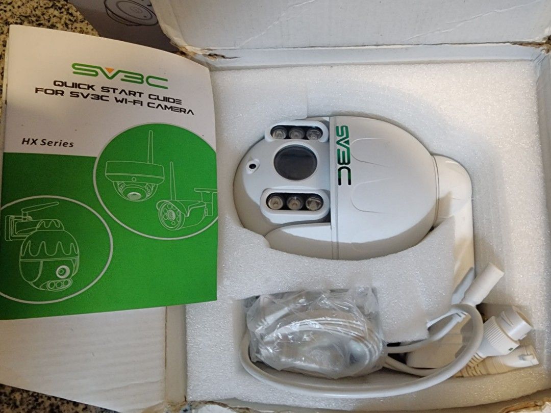 SV3C PTZ 2k Security CCTV IR Camera | Network connected. SD6W 5 MP ...