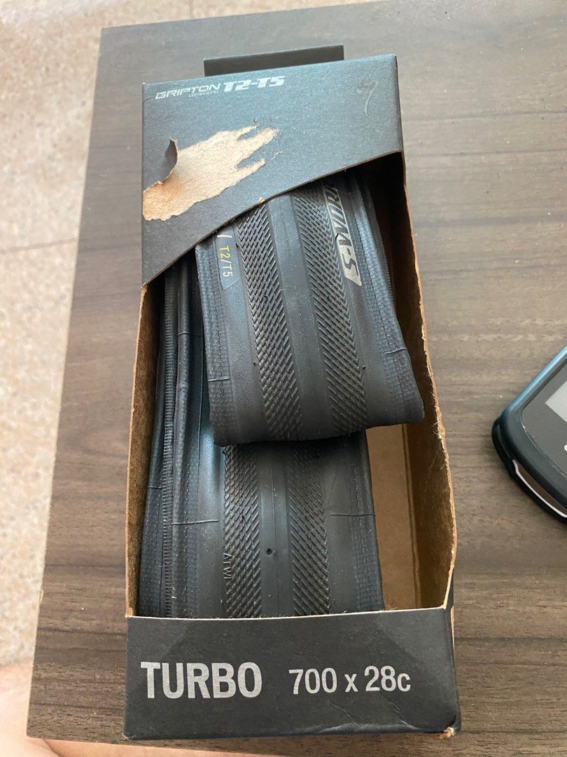 Sworks Turbo 700x26C T2/T5 gripton tyre, Sports Equipment, Bicycles ...