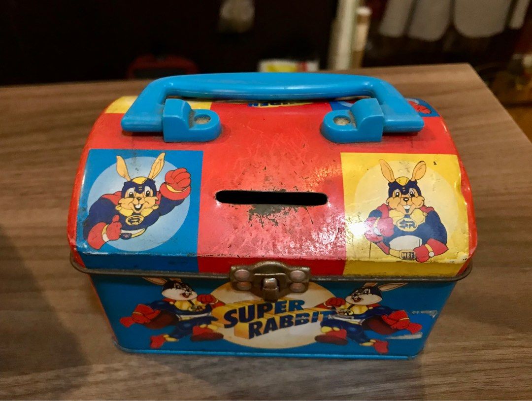 Tabung tin Upin Ipin & MBF Super Rabbit, Hobbies & Toys, Collectibles ...
