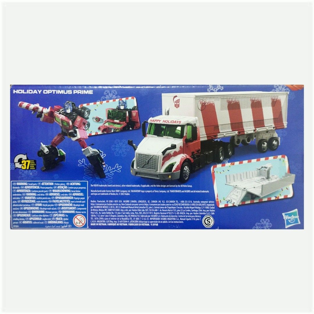 TAKARA TOMY GENERATIONS TRANSFORMERS HOLIDAY OPTIMUS PRIME VNR AUTOBOT ...
