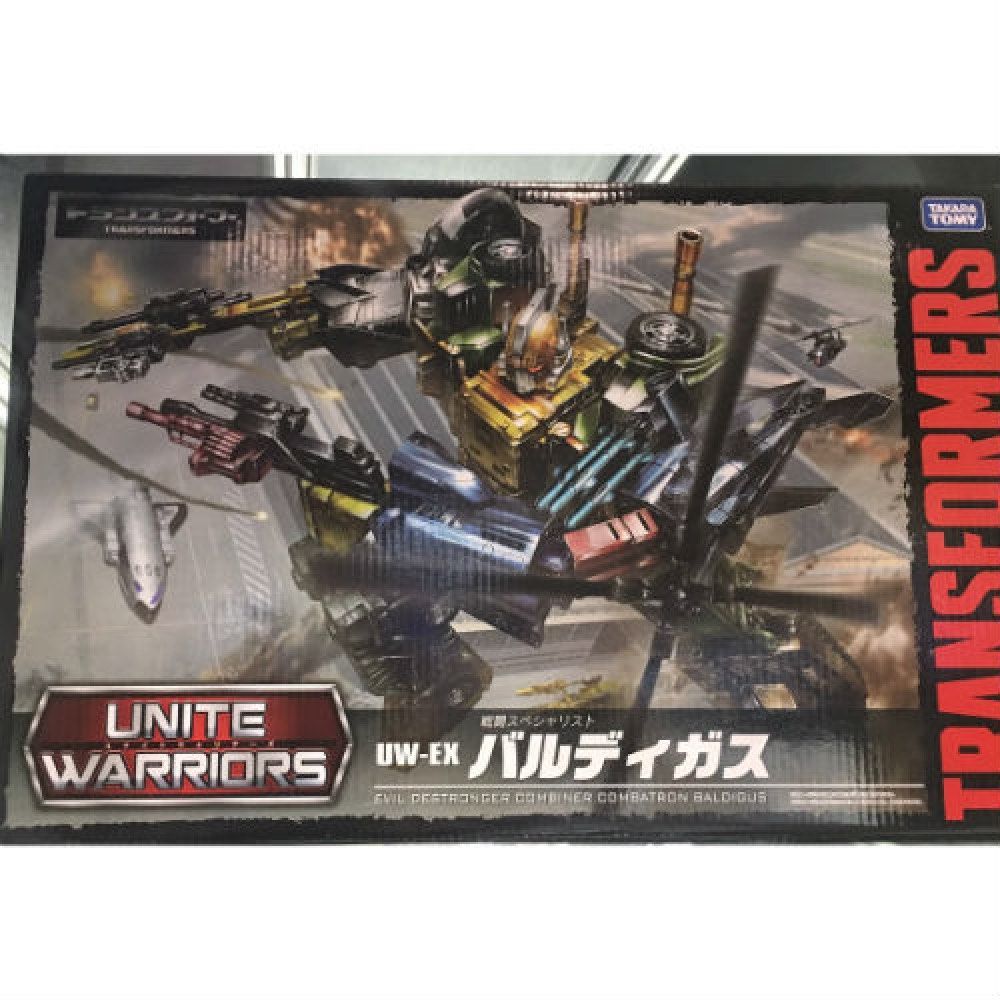Takara Unite Warriors EX BALDIGUS (Gold Bruticus, from Transformers RID ...